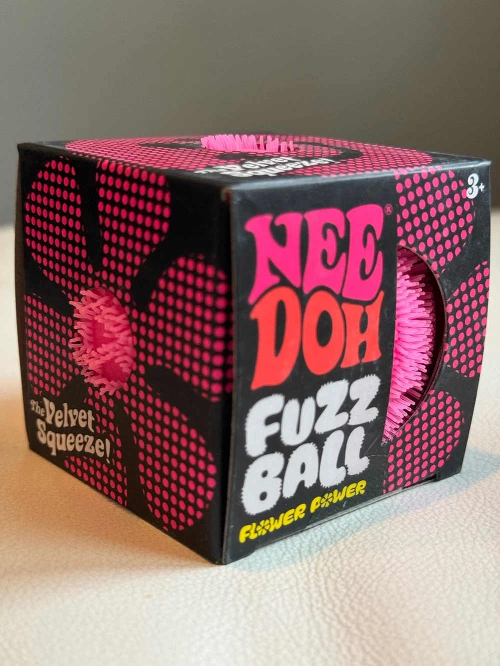 Schylling | Toys | Ships Today Needoh Fuzz Ball Pink Squishy Squeeze ...